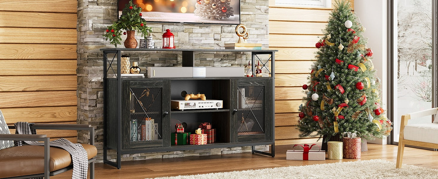 Farmhouse tv stand 55 inch store